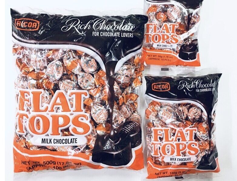 Ricoa Flat Tops Milk Chocolate Candy | Lazada PH