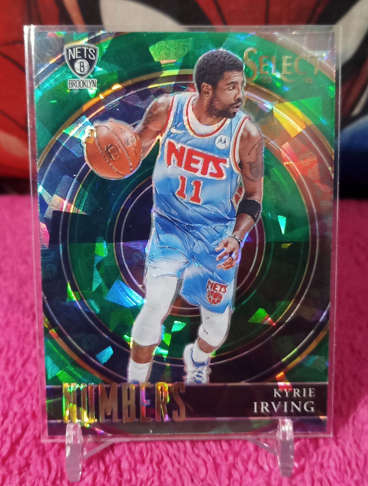 NBA Cards Kyrie Irving Select Numbers Insert Green Ice Parallel | Lazada PH