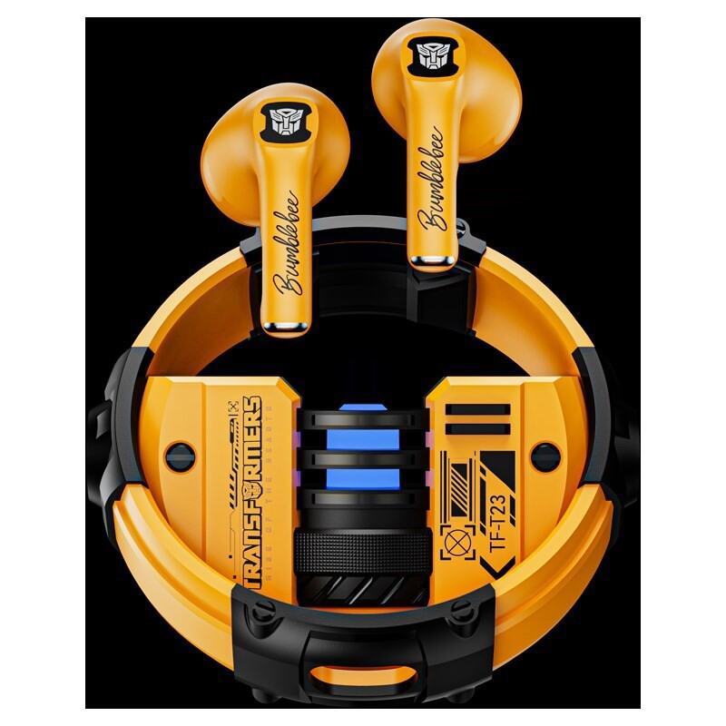 TRANSFORMERS TF-T23 TWS Bluetooth 5.4 Headphones Long Endurance Noise ...