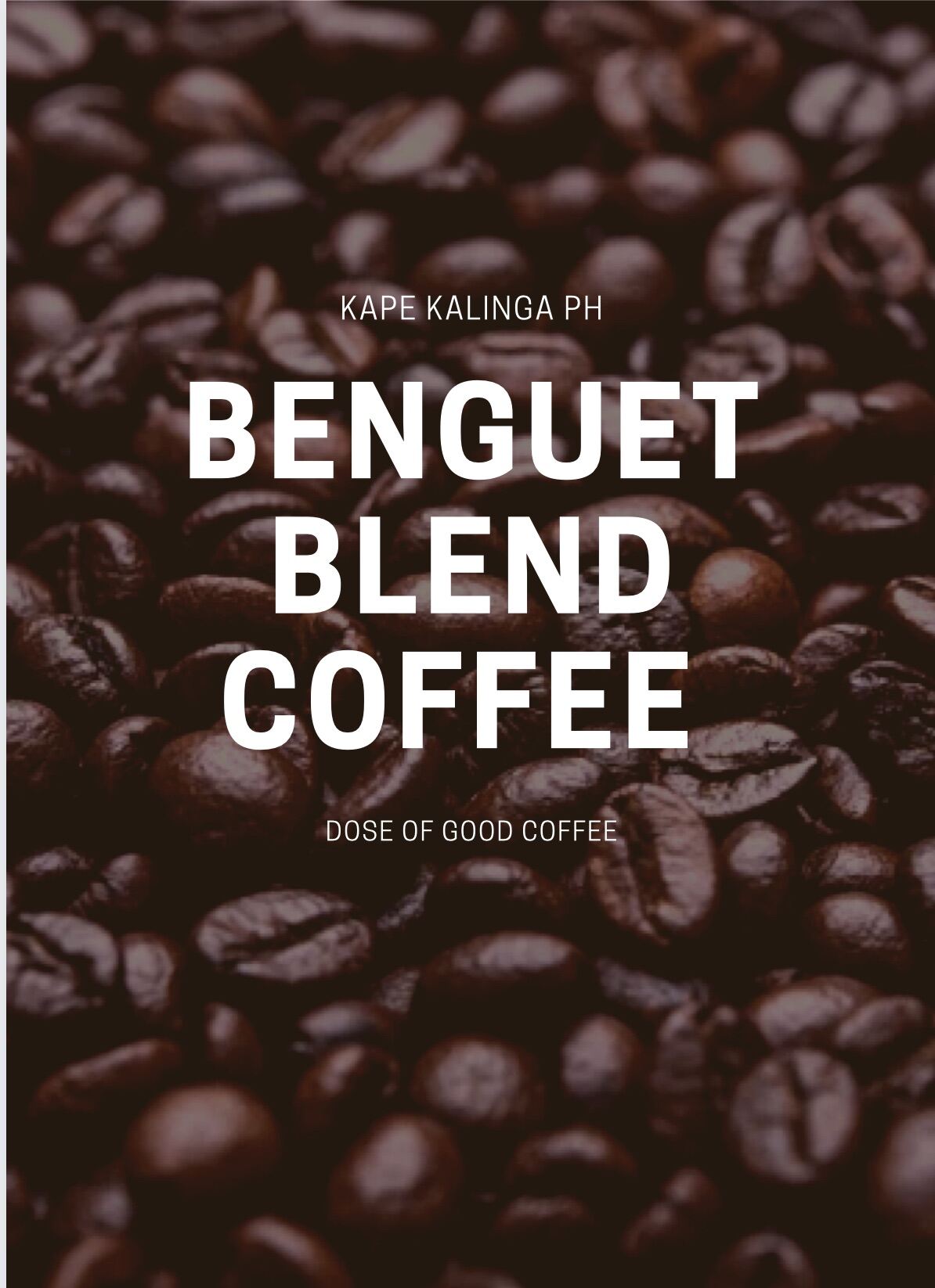 Benguet Coffee Organic (Mangkayan Farm) Arabica x Robusta x Excelsa ...