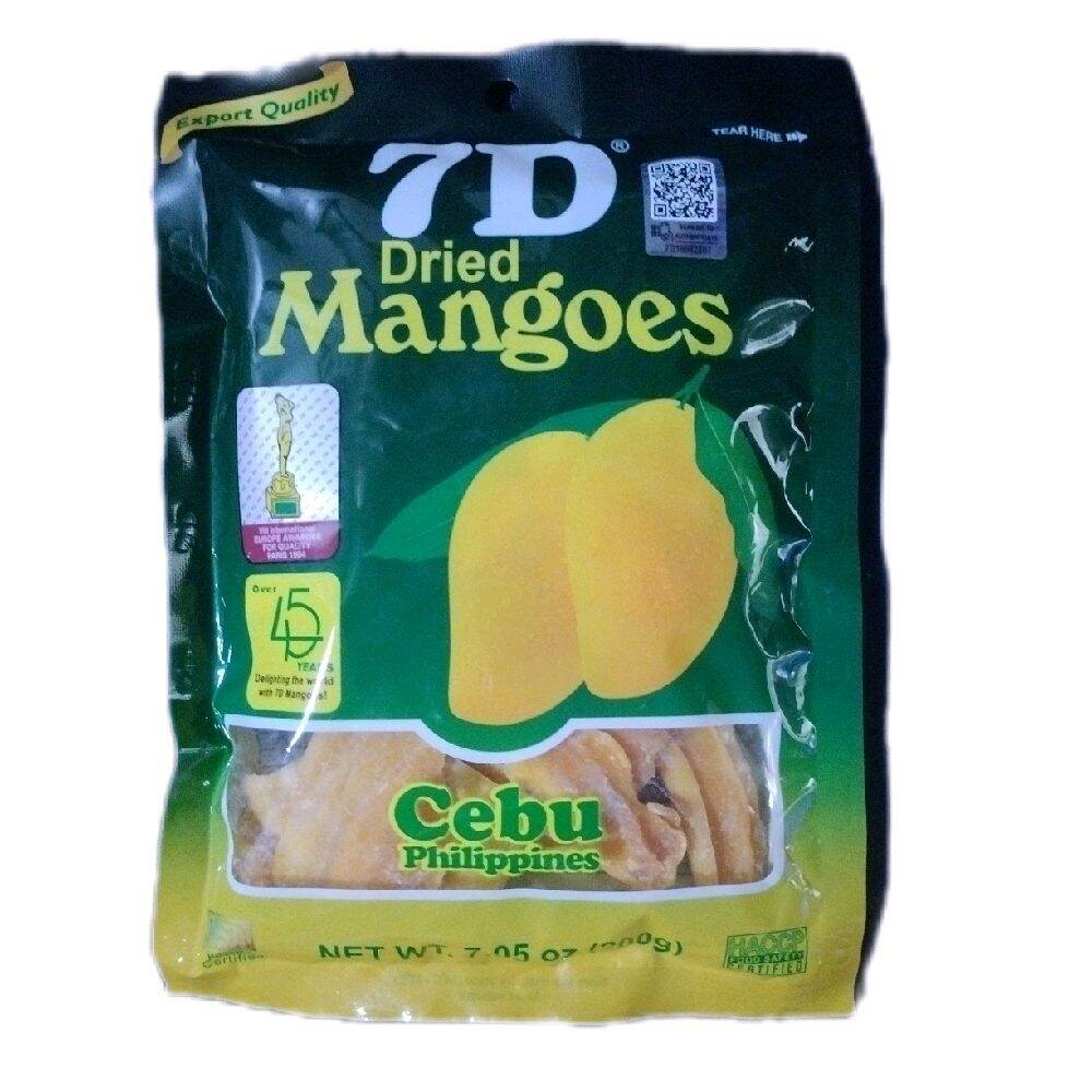 7D Dried Mangoes 200g | Lazada PH