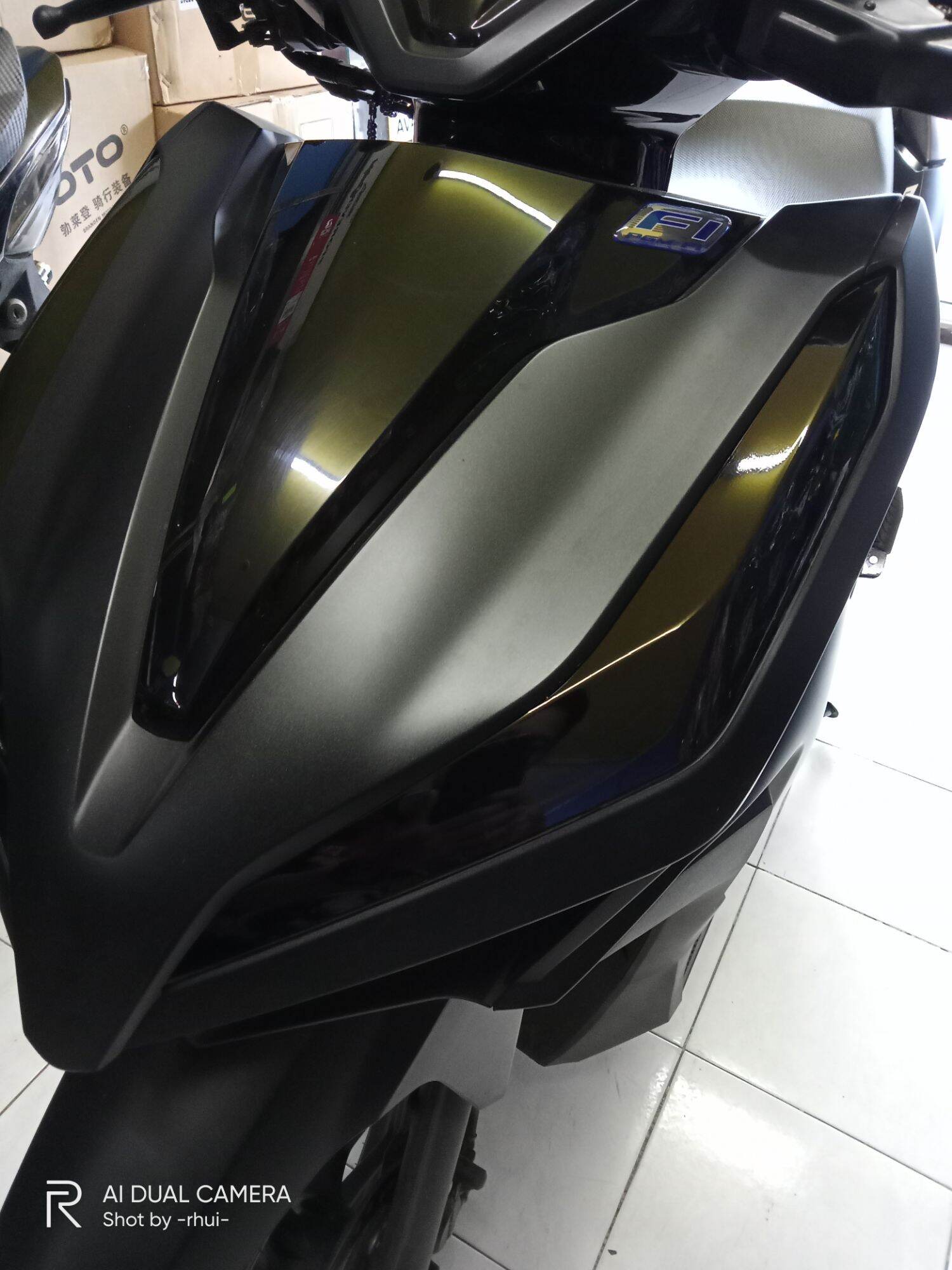 super black kilay tint for honda click 125/150 gc | Lazada PH