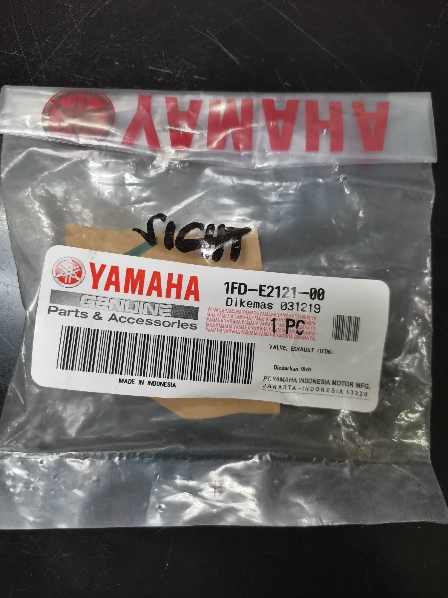 Yamaha Sight Exhaust Valve 1FD6 1FD-E2121-00 | Lazada PH