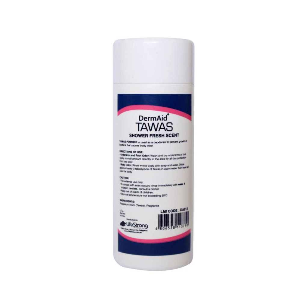 DermAid - Deodorant Powder 100g | Tawas (Scented | Unscented) powder ...