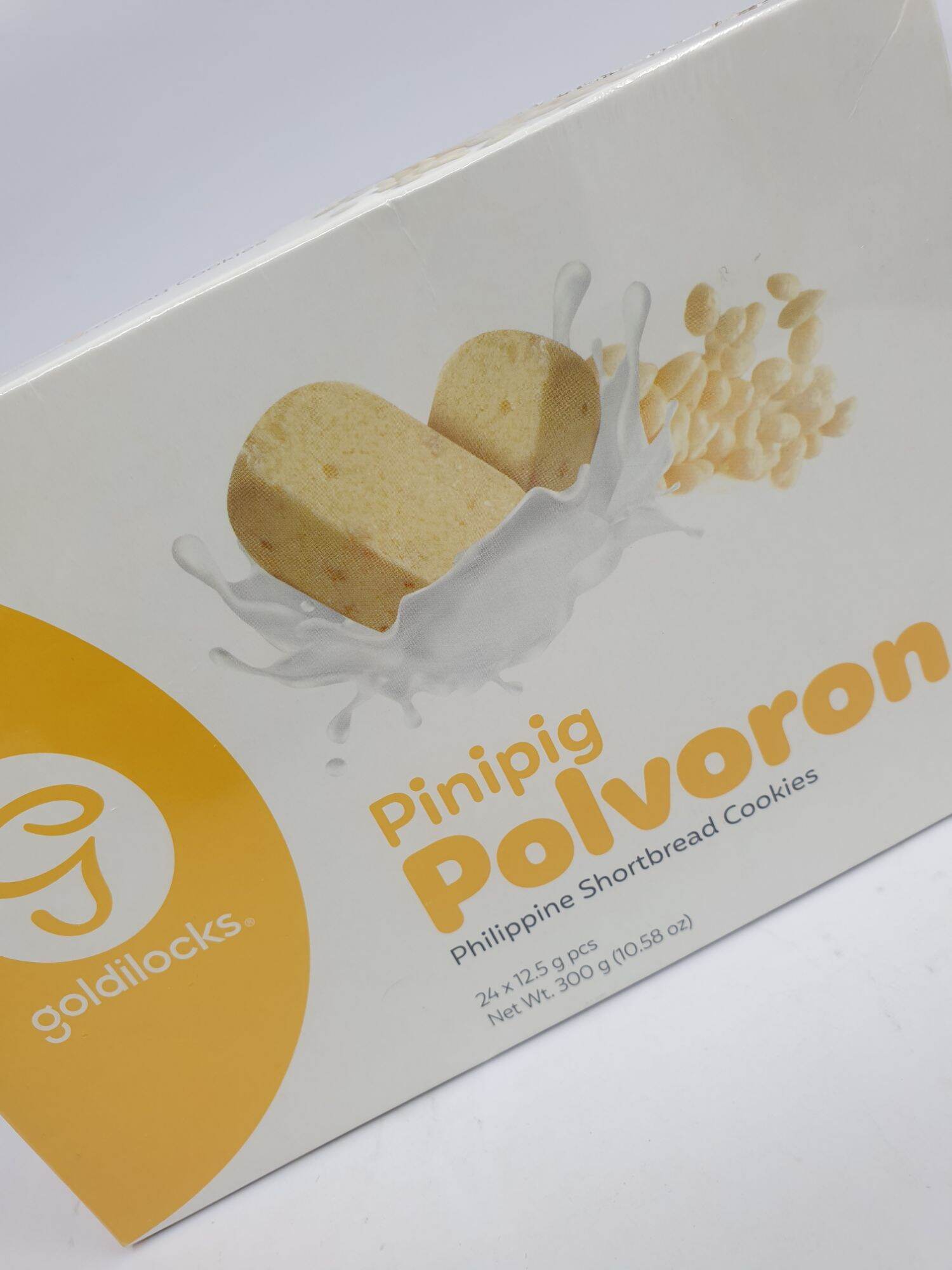 GOLDILOCKS Pinipig Polvoron Box Philippine shortbread cookies 24 pcs ...