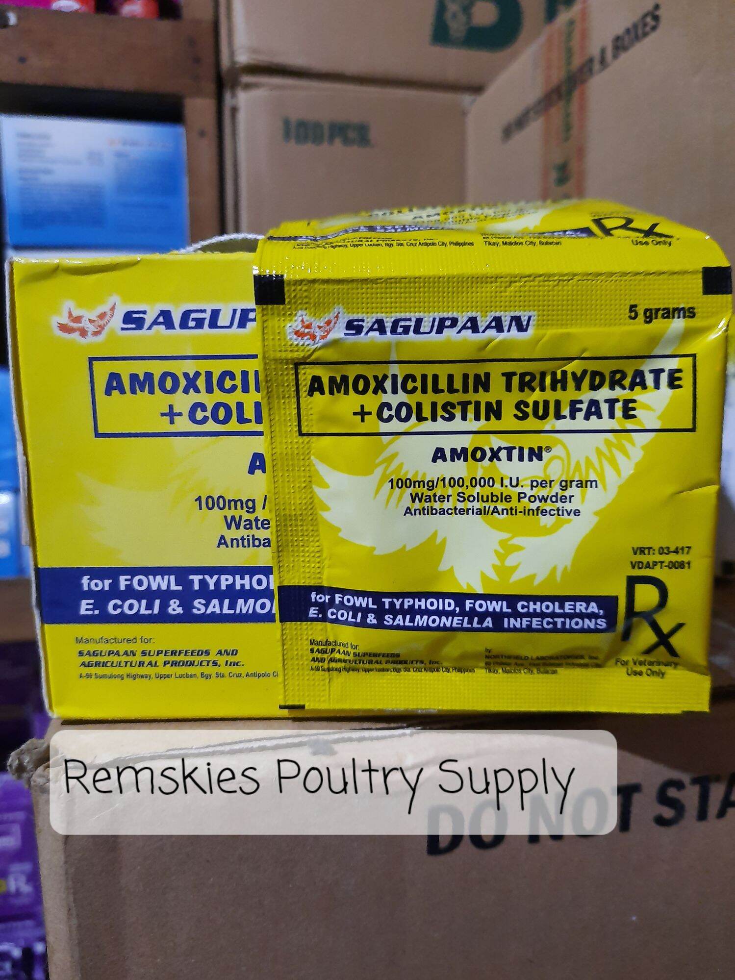 SAGUPAAN AMOXTIN ANTIBACTERIAL/ANTI-INFECTIVE 5G (SOLD PER 1pc) | Lazada PH