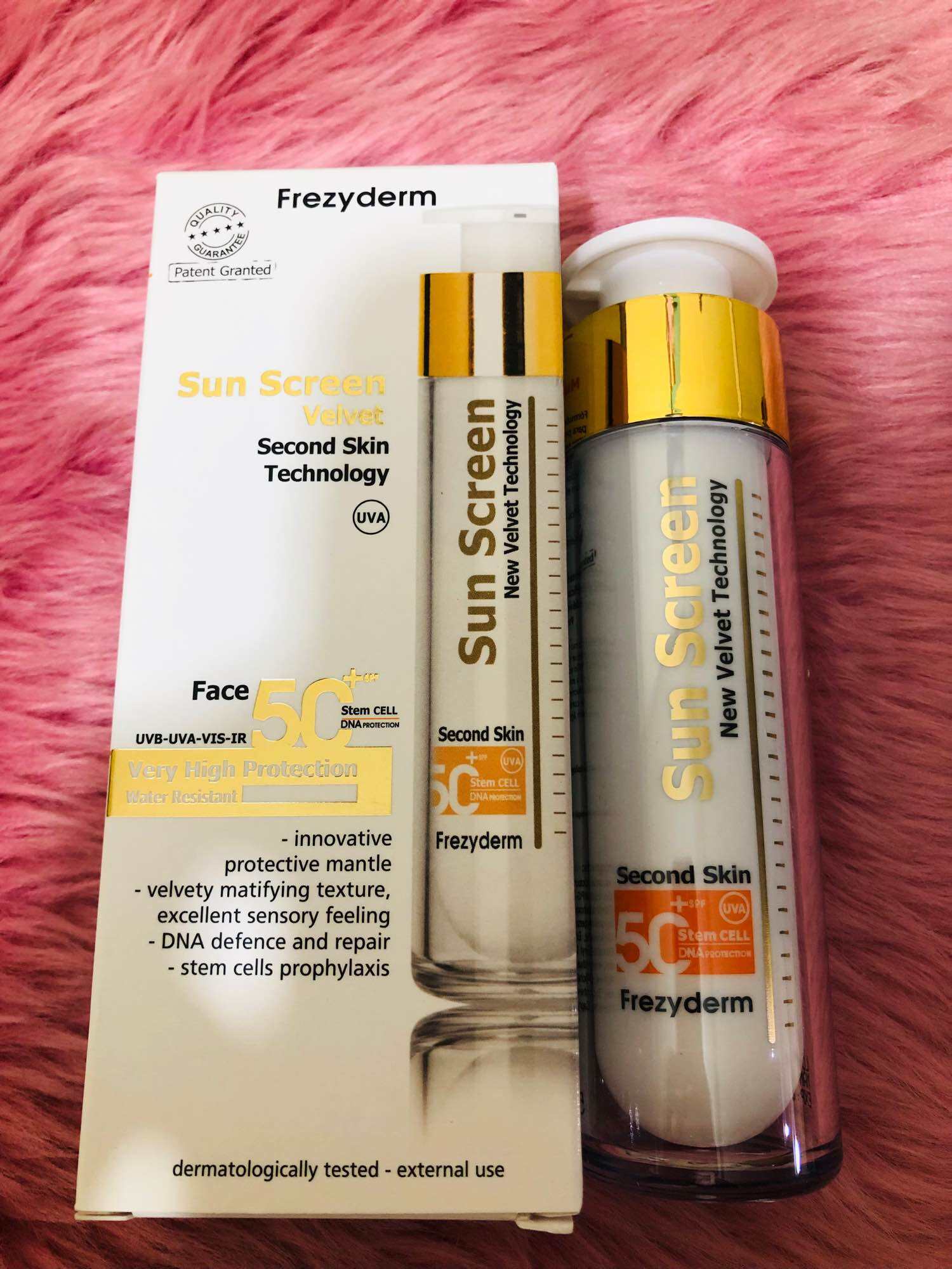 Frezyderm Sunscreen (Clear) Velvet Face SPF50+ 50ml | Lazada PH