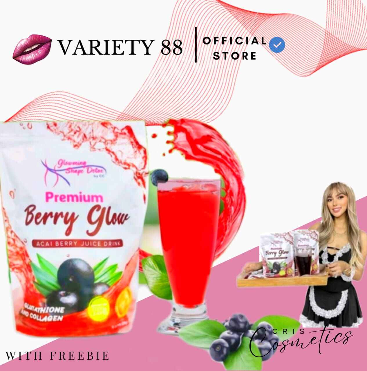 ONHAND Glowming Detox Acai Berry Juice by Cris Cosmetics (Cris Clerigo ...