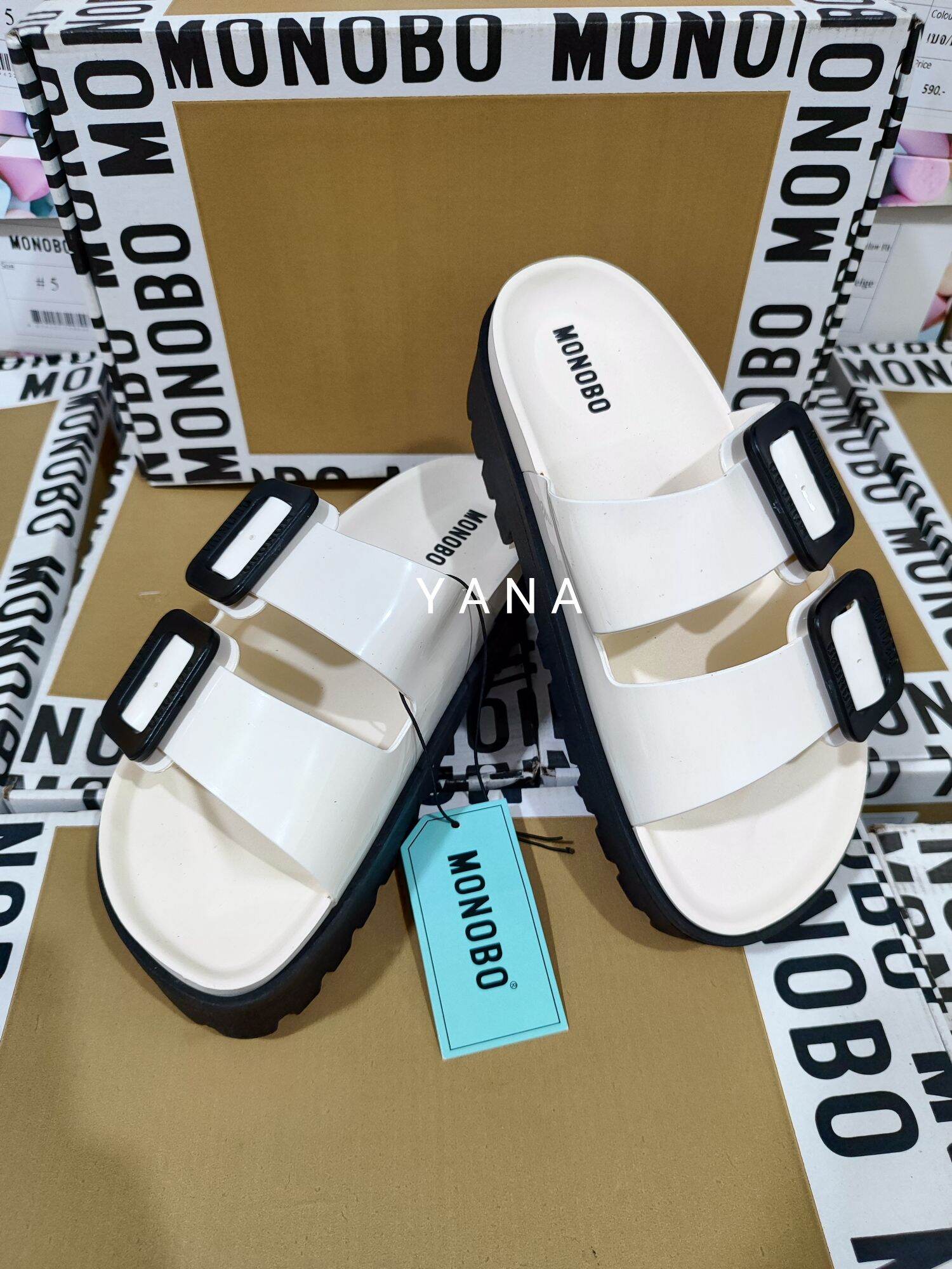 Monobo Super Jello 2 Two Strap | Super Jello Glitter Slippers | Lazada PH