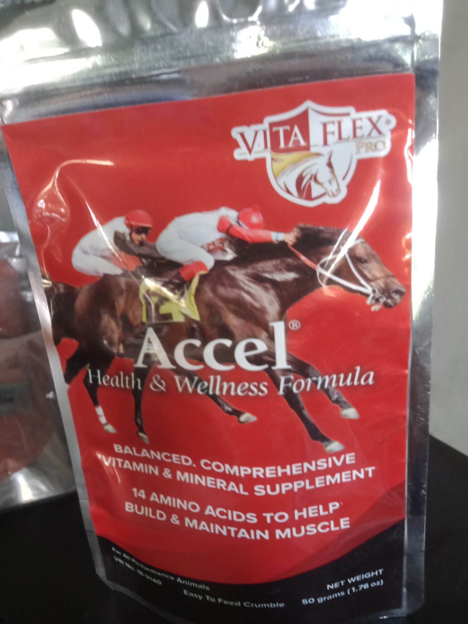 Accel (50 gms) for racing pigeon 14 amino acids to help build ...