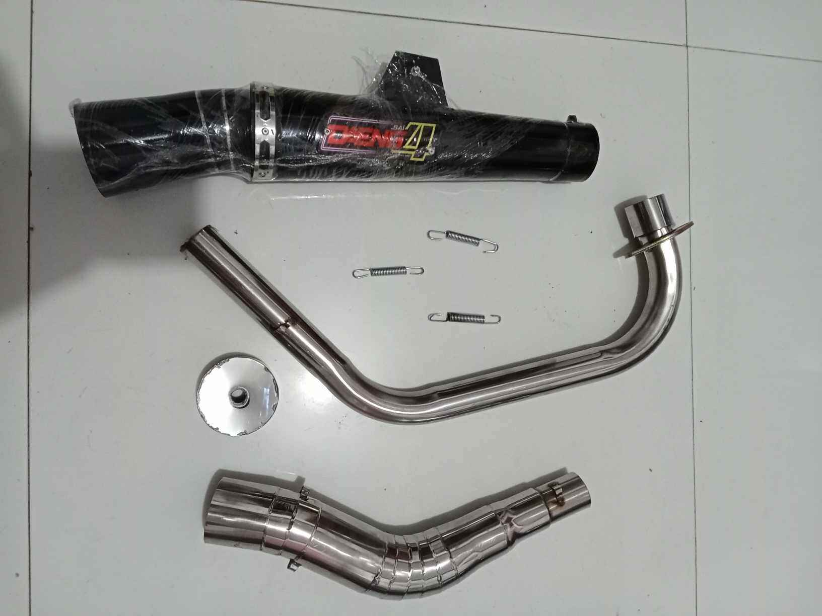 RAIDER 150 Carb Open Pipe Tri- Cut Big elbo 51 MM (Conical) | Lazada PH