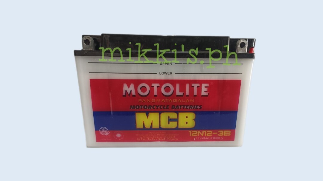motolite 12n12 motorcycle battery ( no battery solution) | Lazada PH