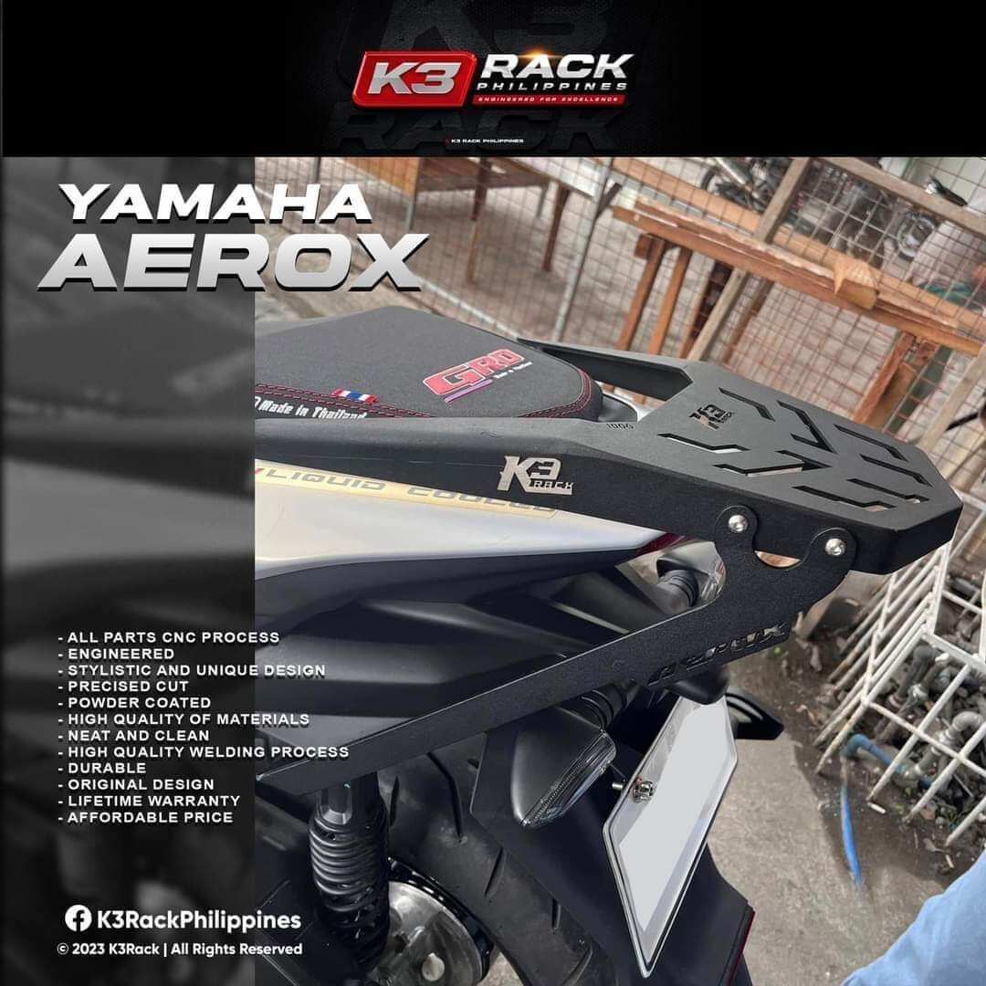 K3 Rack for AEROX V2 HYBRID Best bracket DARE TO COMPARE