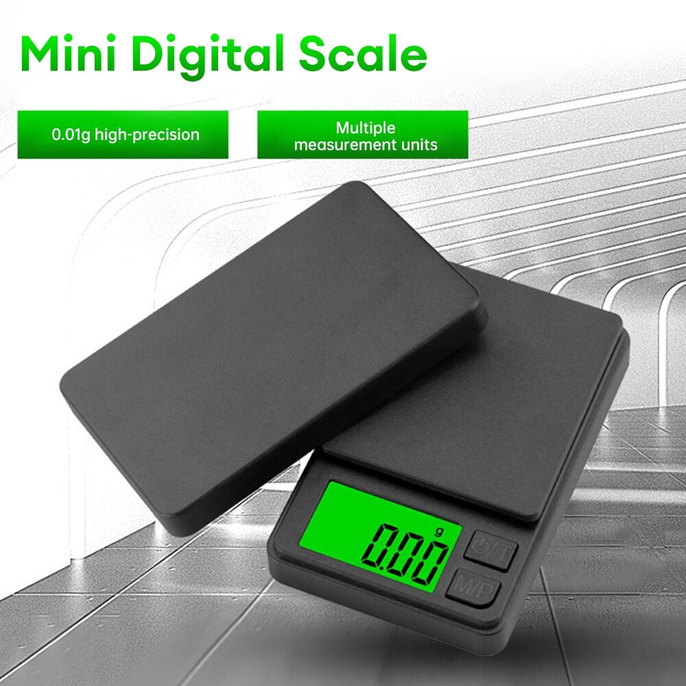500g/0.01g Electronic Kitchen Scale Accurate Pocket Mini Jewelry Gram ...