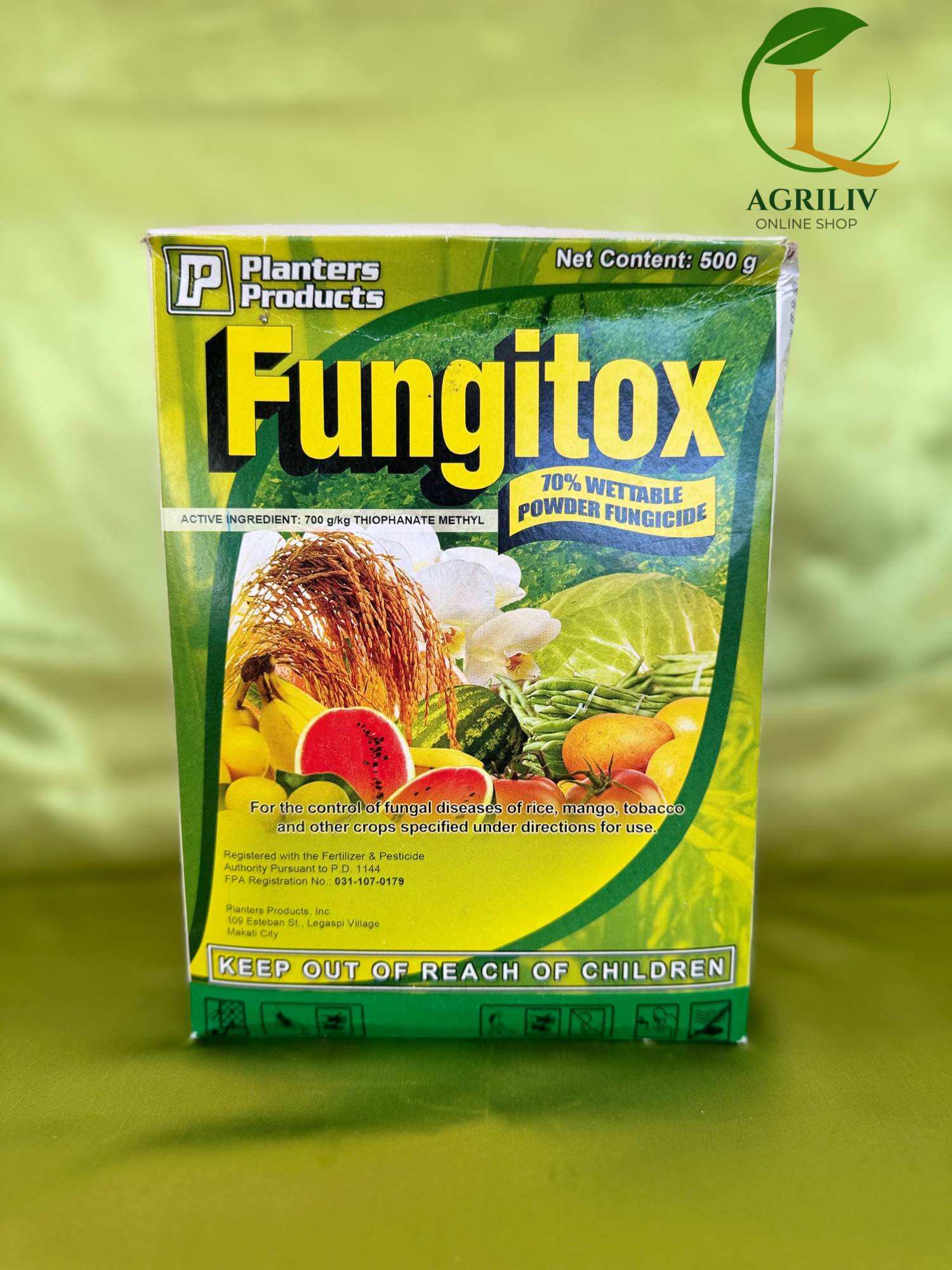 Fungitox 70% Wettable Powder Fungicide 500g (Planters Products) | Lazada PH