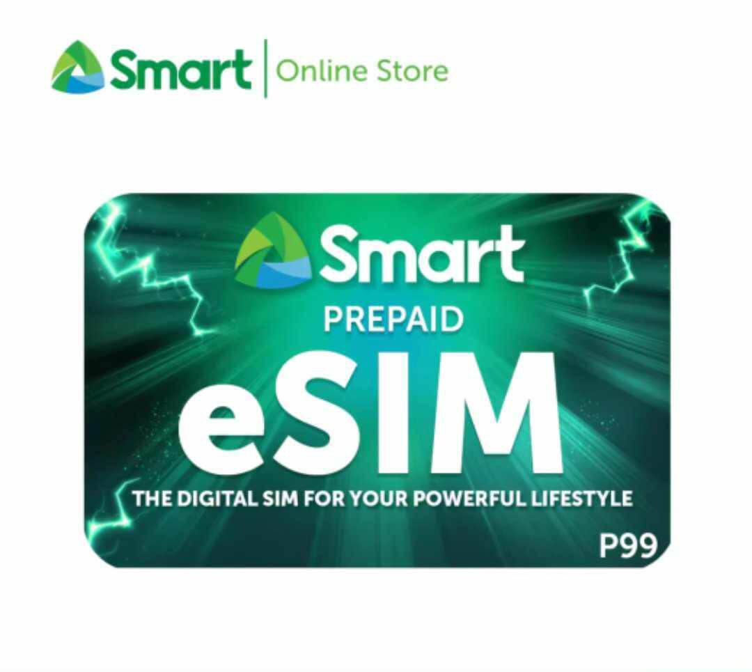 SMART ESIM PREPAID LOAD CARD 100/300/500 GLOBE 100 LOAD CARD | Lazada PH