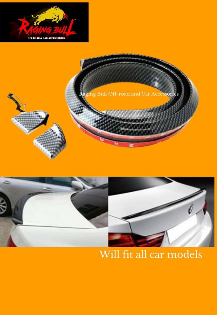 Samurai Universal Authentic Ducktail Carbon Fiber / Rubber Duck Tail ...