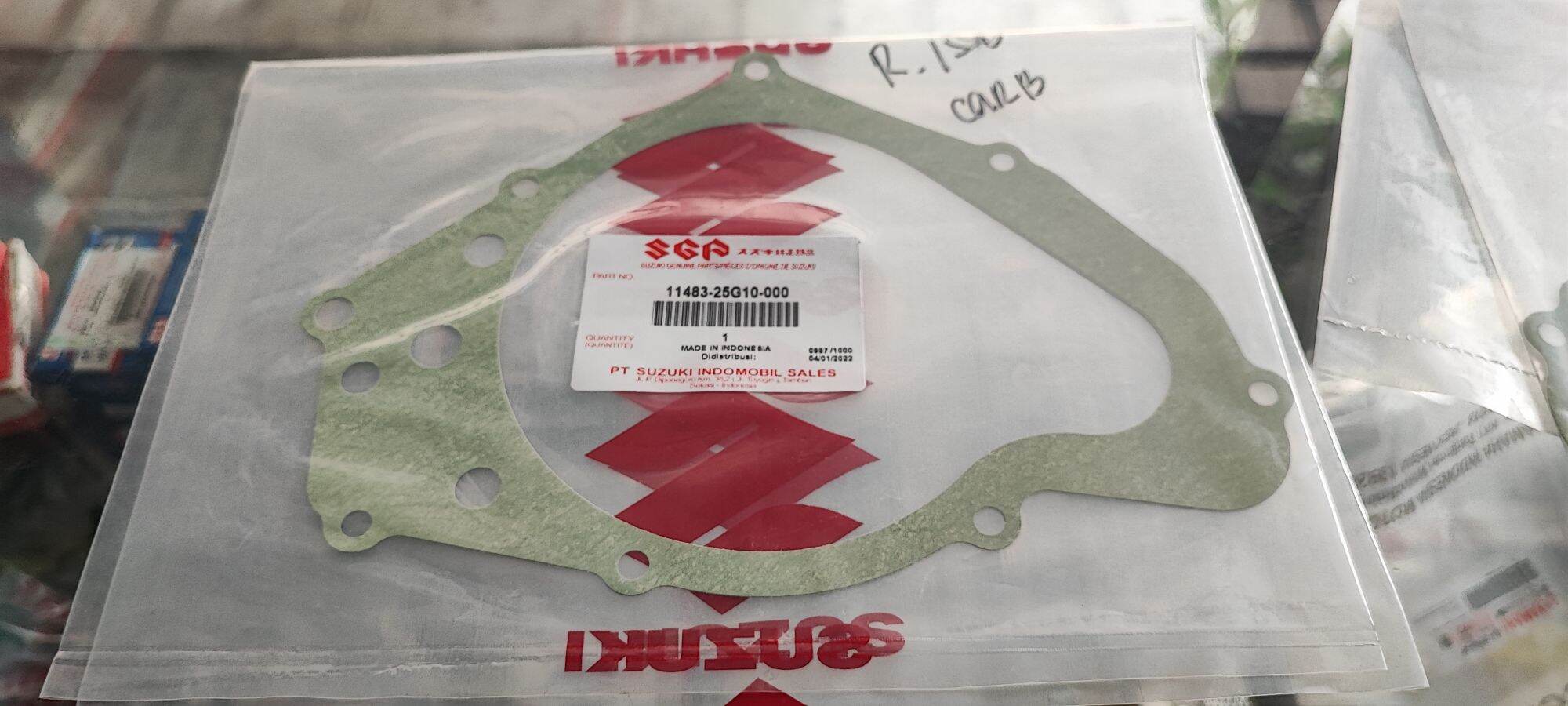 SGP ORIGINAL PARTS CRANKCASE GASKET MAGNETO SIDE/CLUTCH SIDE FOR SUZUKI ...