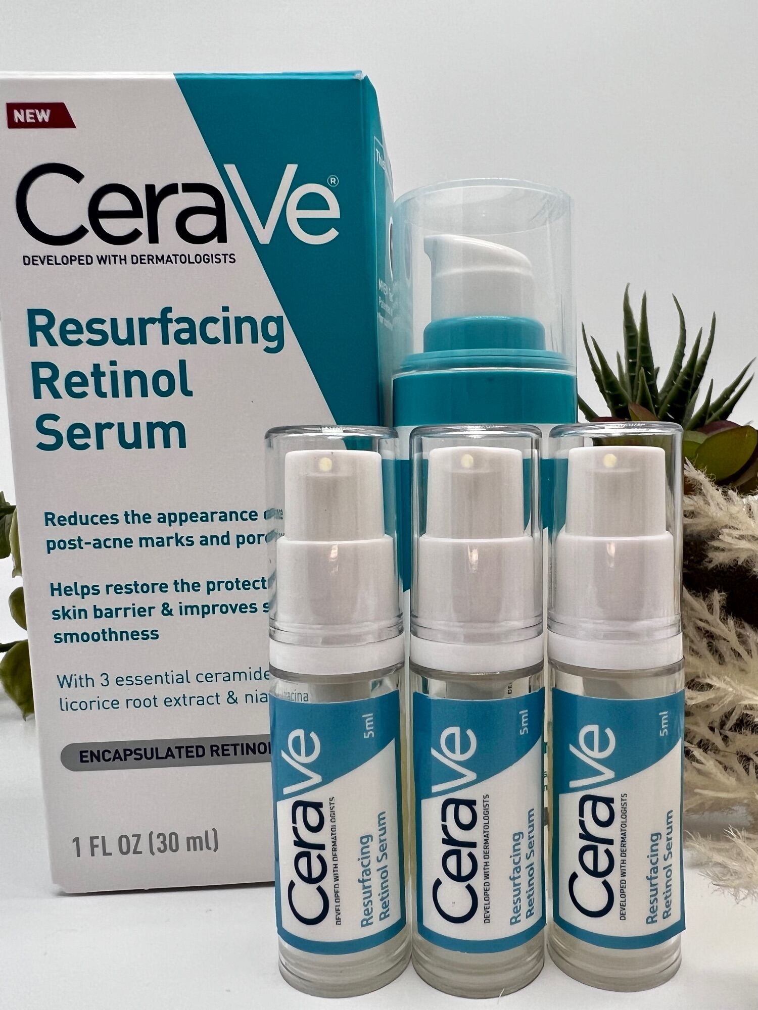 CERAVE ResurFacing Retinol Serum 5ml | Lazada PH
