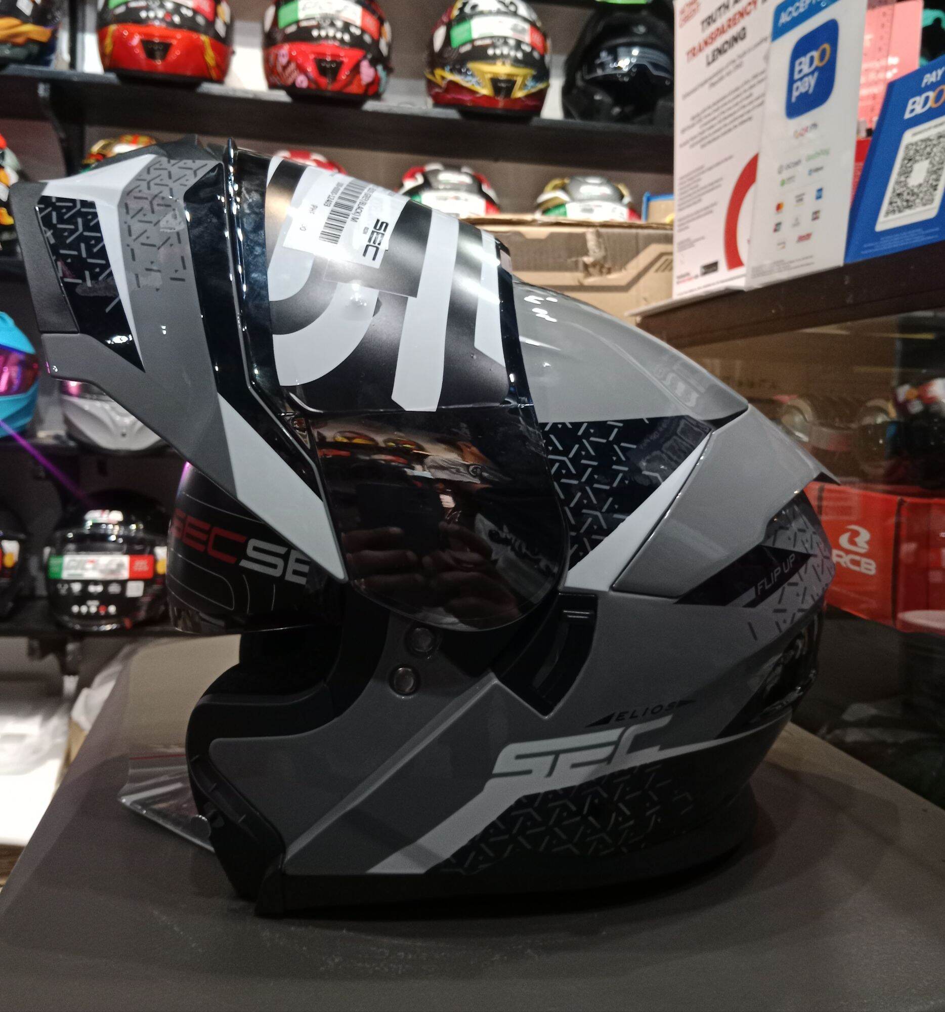 Sec Pilot Elios Modular Dual Visor with Irridium Lens | Lazada PH