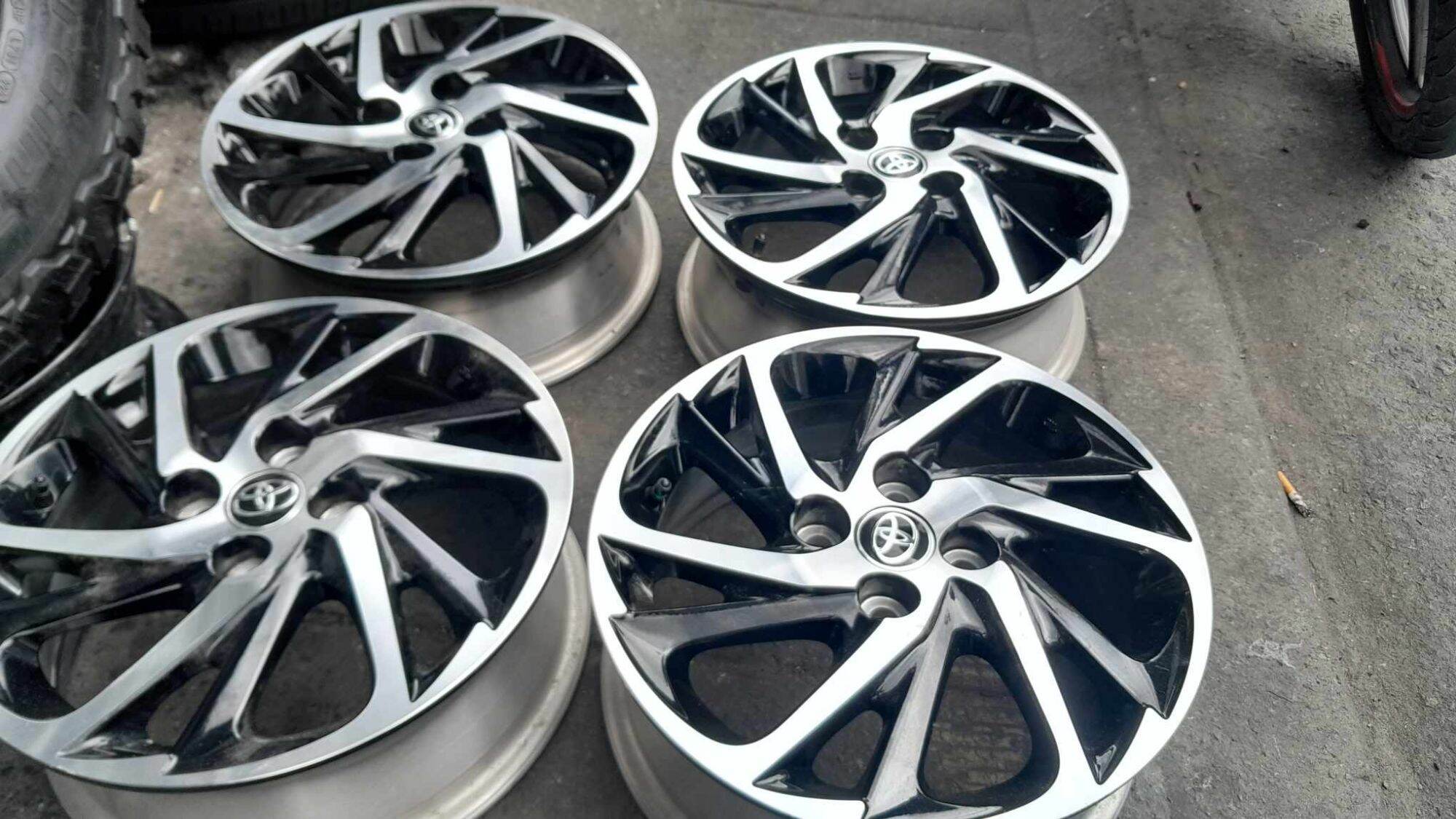15" 4holes stocks mags original Toyota Vios 2024 model (per pc ...