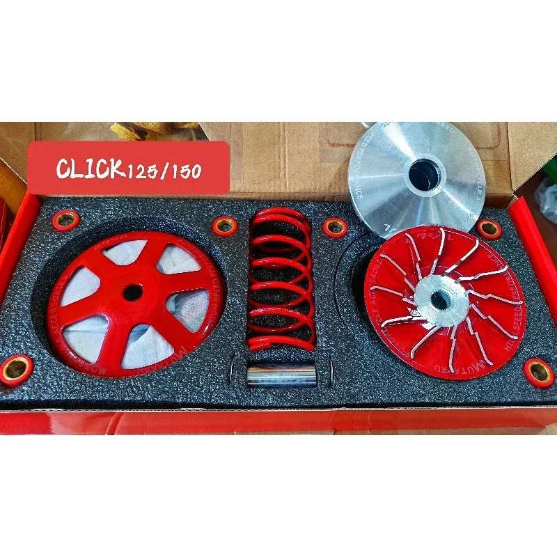 CVT COMPLETE SET MUTARRU MIO/NMAX/CLICK/MIO I 125/M3/AEROX/BEAT FI ...