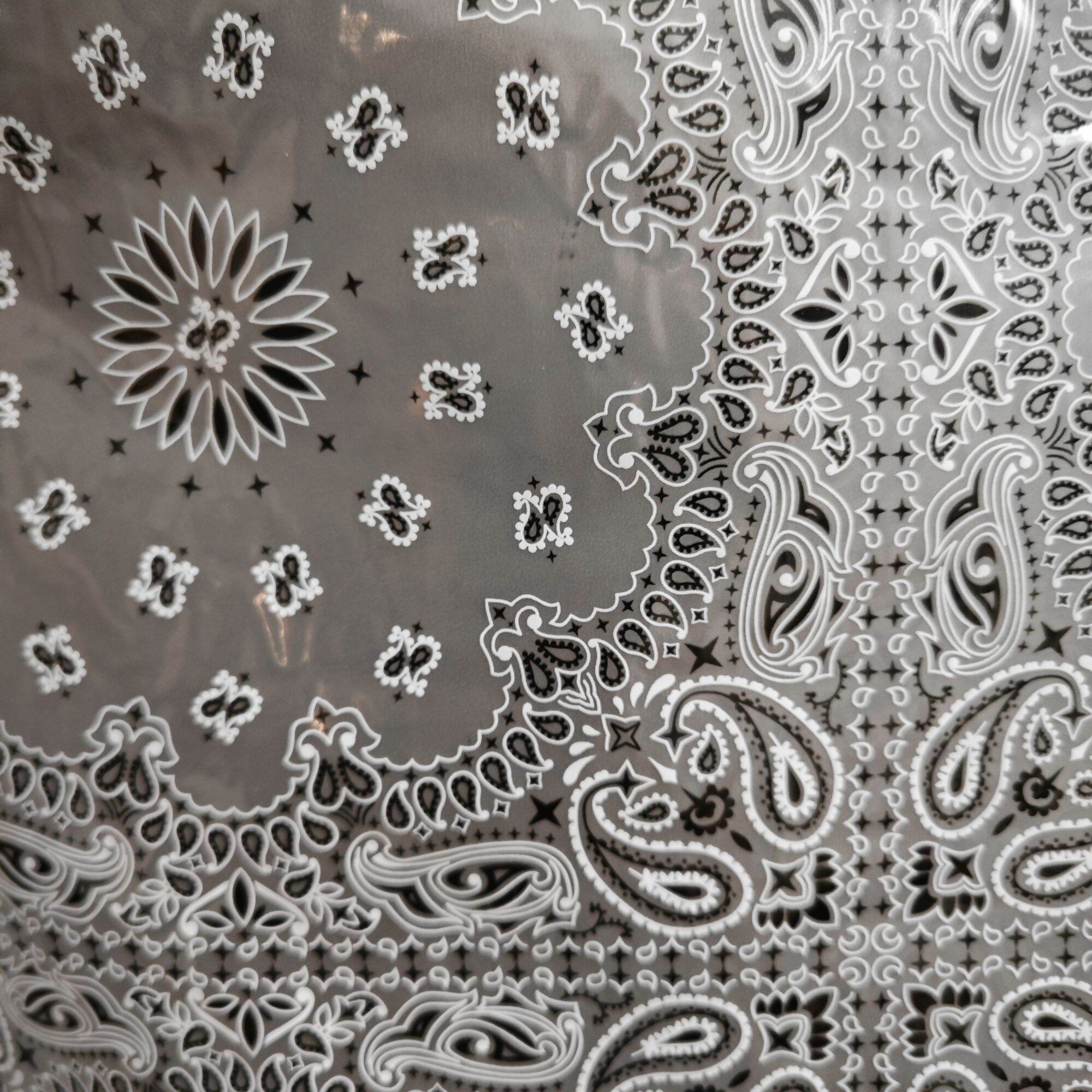 Bandana Water Transfer Film (Transparent White) Size .5Meter X 1Meter