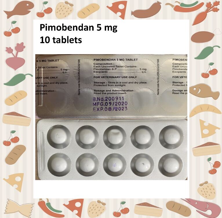 Pimobendan 5mg 10 Tablets + 1 Free | Lazada PH
