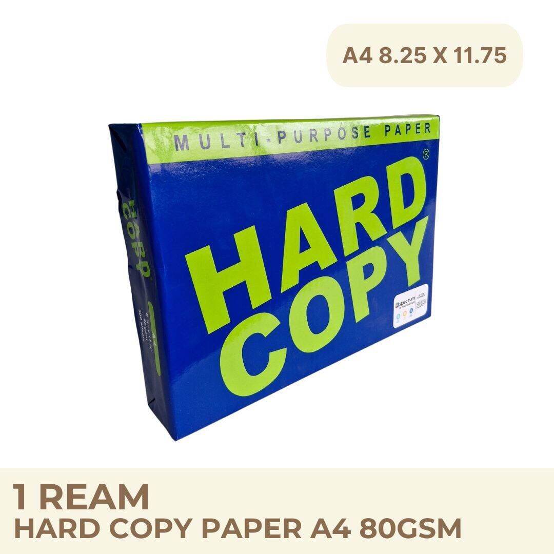 Hard Copy Bond Paper Long Short A4 70gsm & 80gsm 500 Sheets per Ream ...