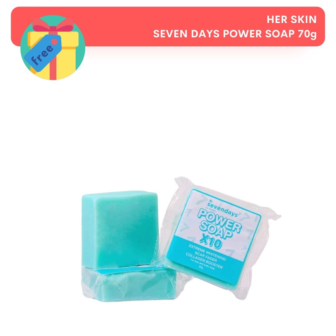 Her Skin Seven Days Power Soap x10 | 70 grams | Lazada PH