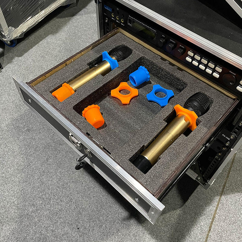 Professional 16U Audio Cabinet 8 Amplifier Chassis Aluminum Edge Rack ...