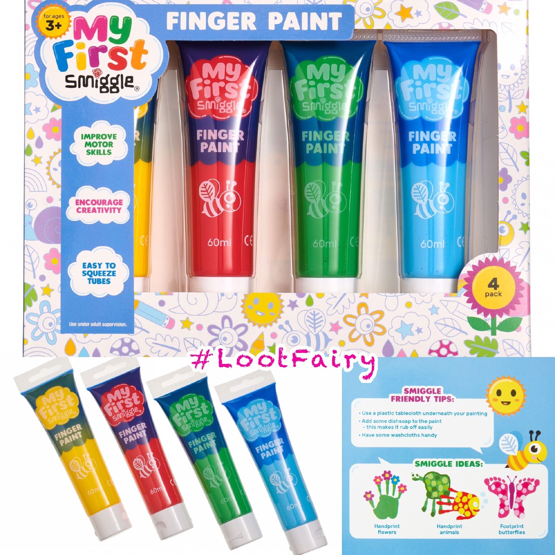 MY FIRST SMIGGLE FINGER PAINT | Lazada PH