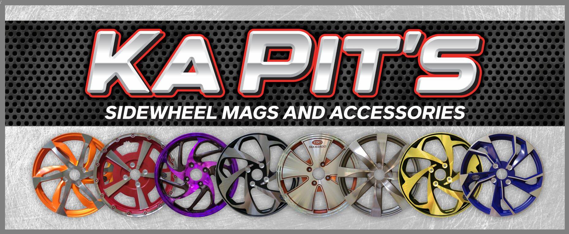 Ka Pit's Side Wheel Mags and Accessories