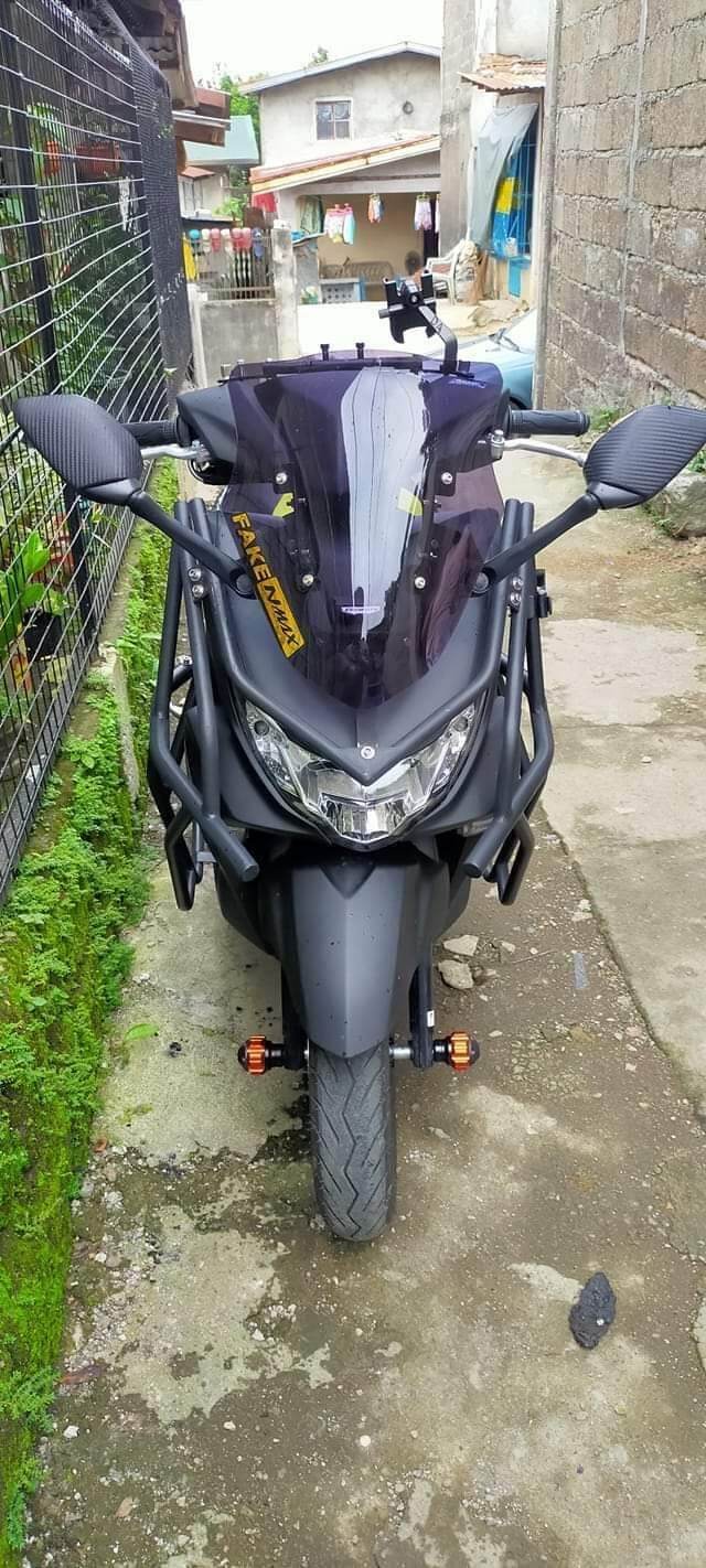 Mio Gravis Crashguard + Visor Package | Lazada PH