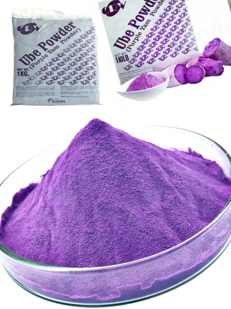 UBE POWDER, CRV, purple yam powder 1kg | Lazada PH