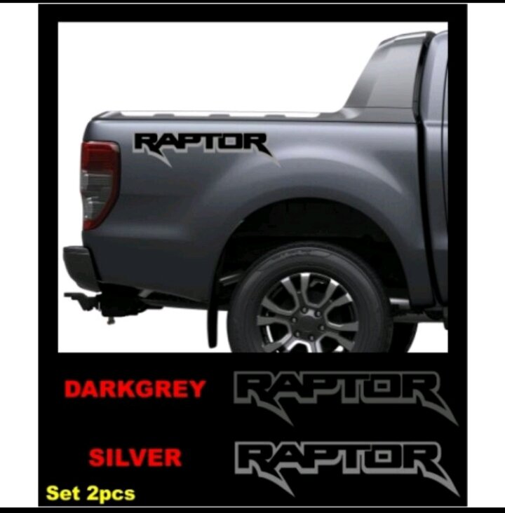 Ford Ranger RAPTOR STICKER DESIGN 2pcs Set | Lazada PH