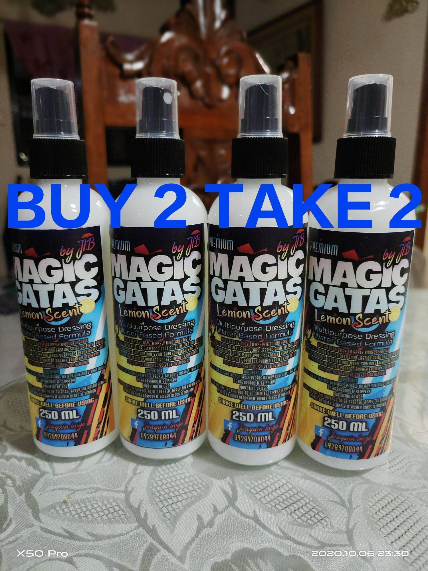 original magic gatas pure malapot 250ml BUY 2 TAKE 2 FREE =4pcs | Lazada PH