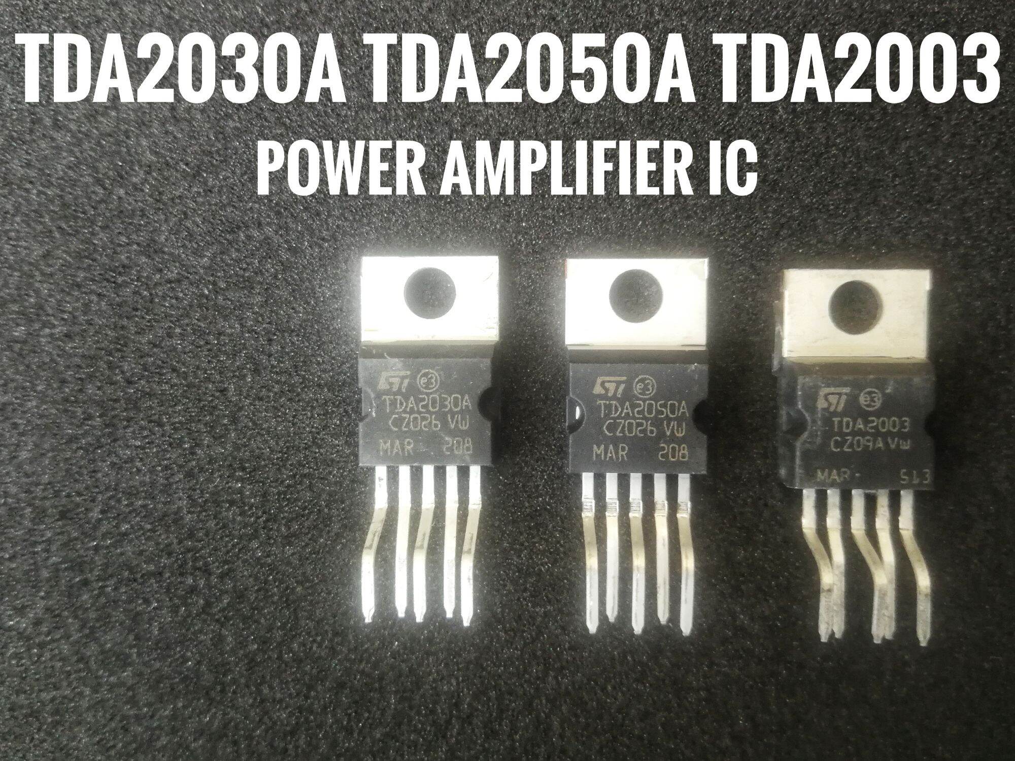 TDA2030A TDA2050A TDA2003 Power Amplifier IC in TO-220 package | Lazada PH