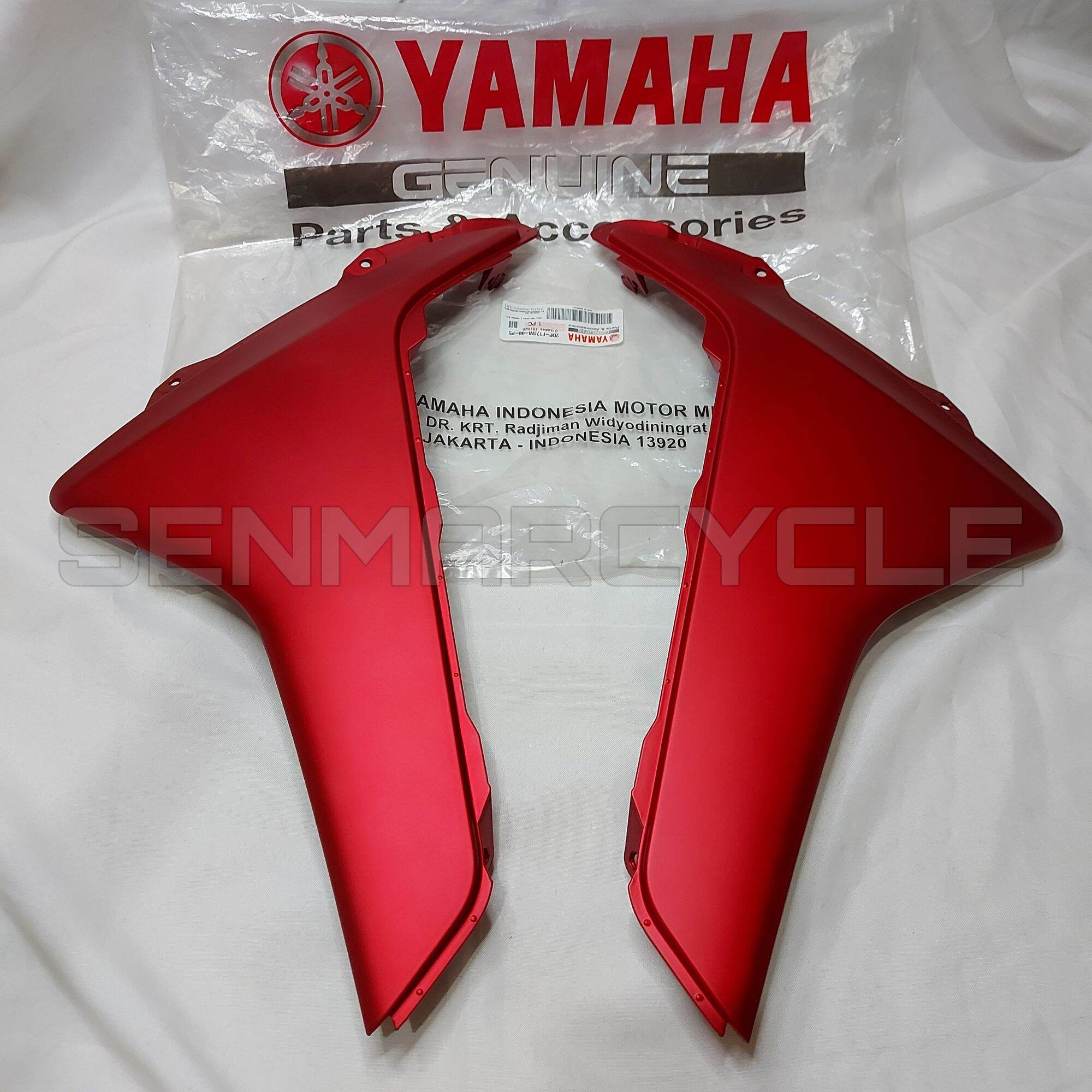 NMAX V1 MOLE SIDE COVER MATT RED GENUINE YAMAHA | Lazada PH