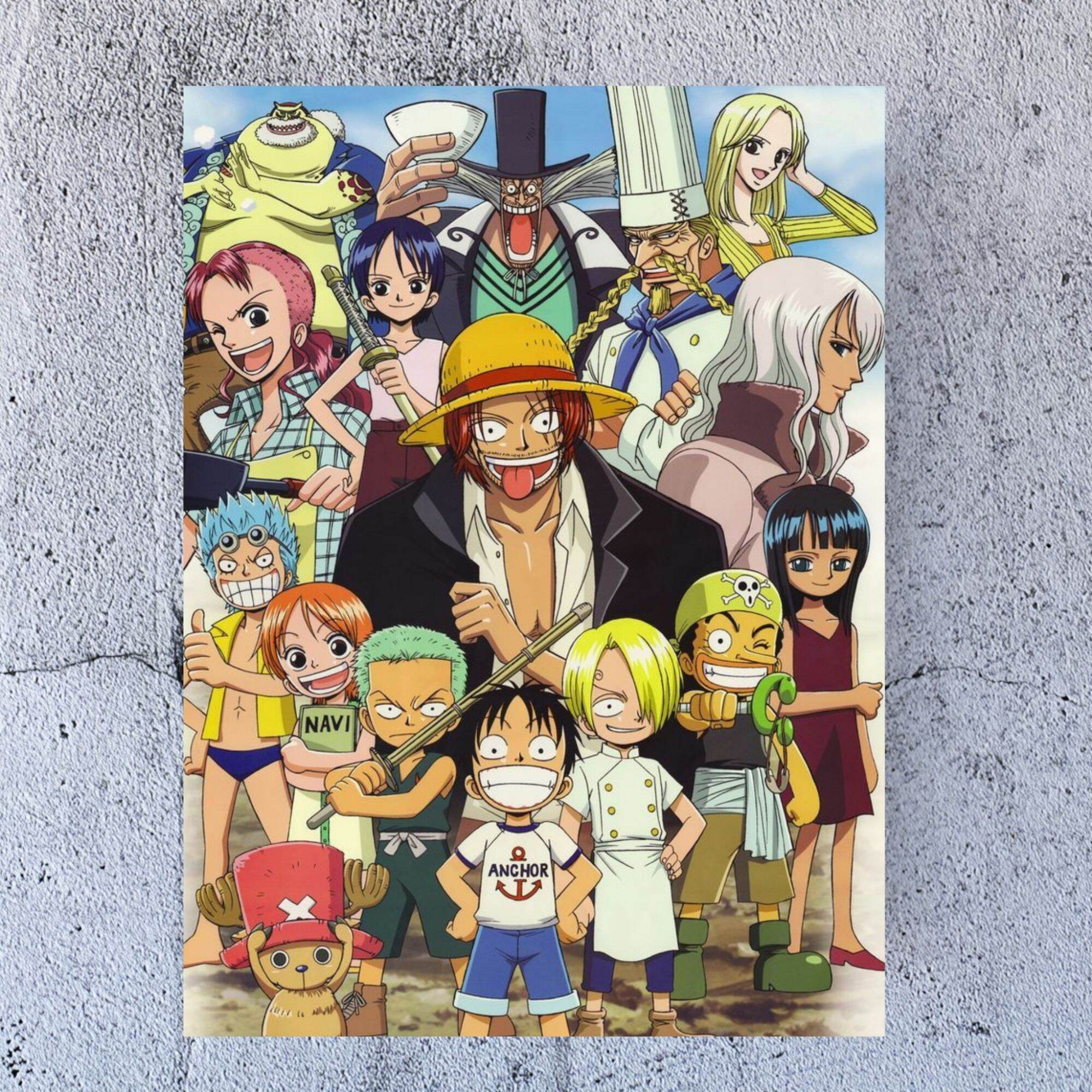 One piece A4 Size Wallpaper Poster | Lazada PH