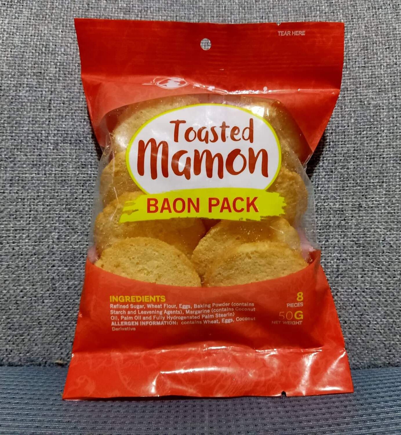 MERZCI Pasalubong Baon pack Toasted mamon | Lazada PH