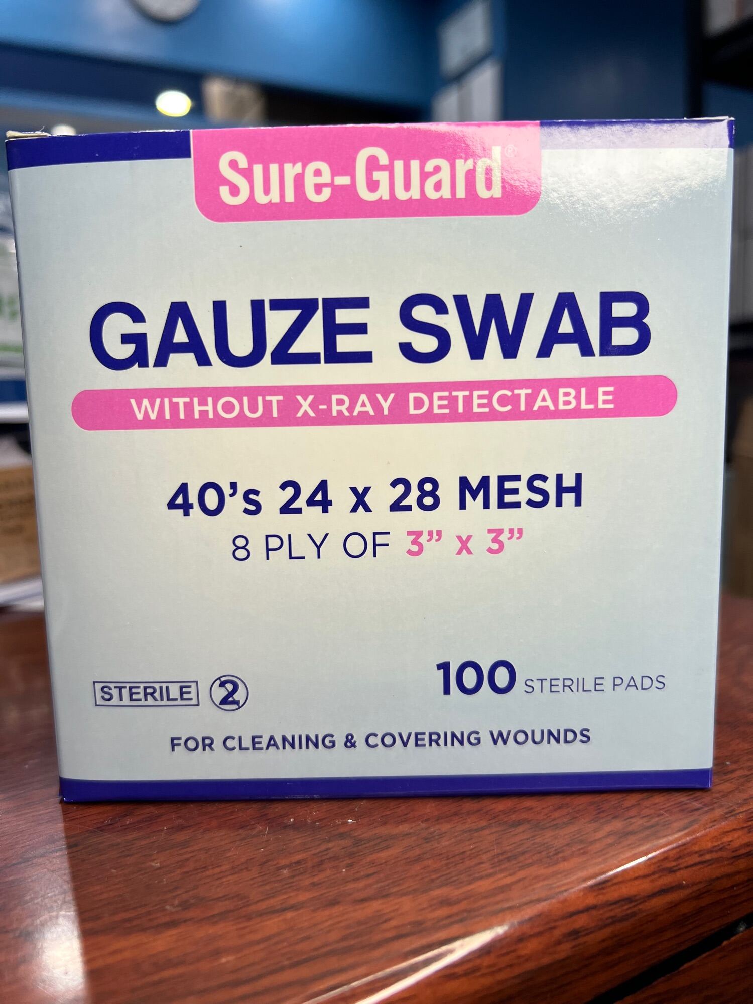 Sure-Guard Sterile Gauze swab 4x4", 3x3” ( 5O and 100 pieces ) | Lazada PH