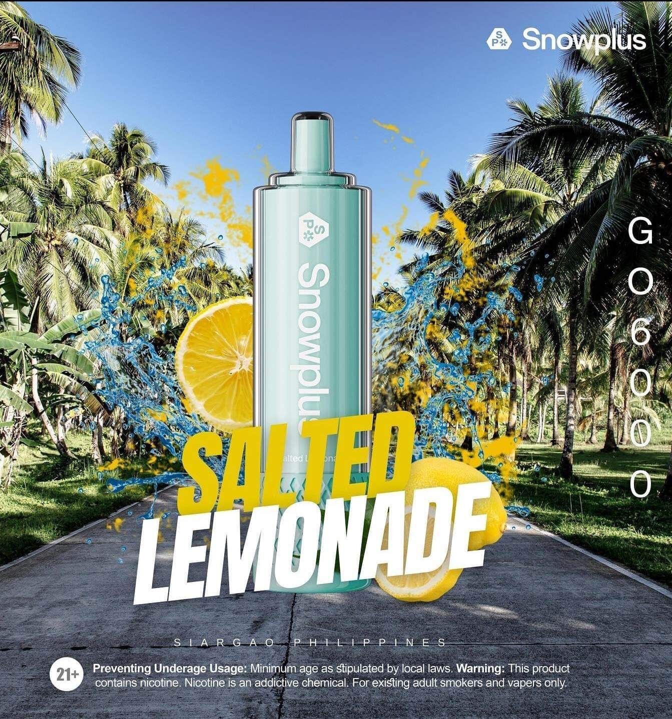 Snowplus Go6000 Disposable Vape Smart Rechargeable w/ FREE STICKERS OF ...