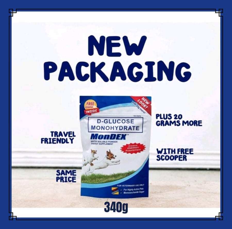 MonDex 340g Water Soluble Dextrose Powder Energy Supplement (D ...