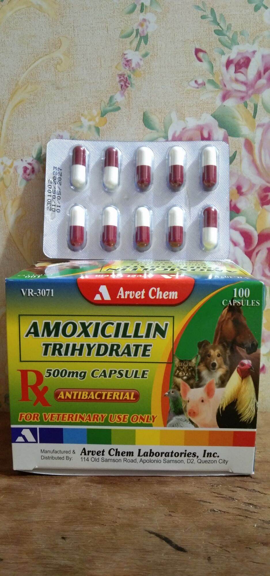 Amox 500mg sold by per 10 capsule | Lazada PH