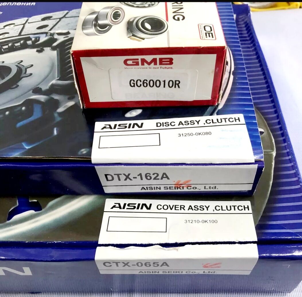 AISIN CLUTCH SET ORIGINAL FOR TOYOTA INNOVA 2.0 ITR 9-1/2X21T GAS 2004 ...