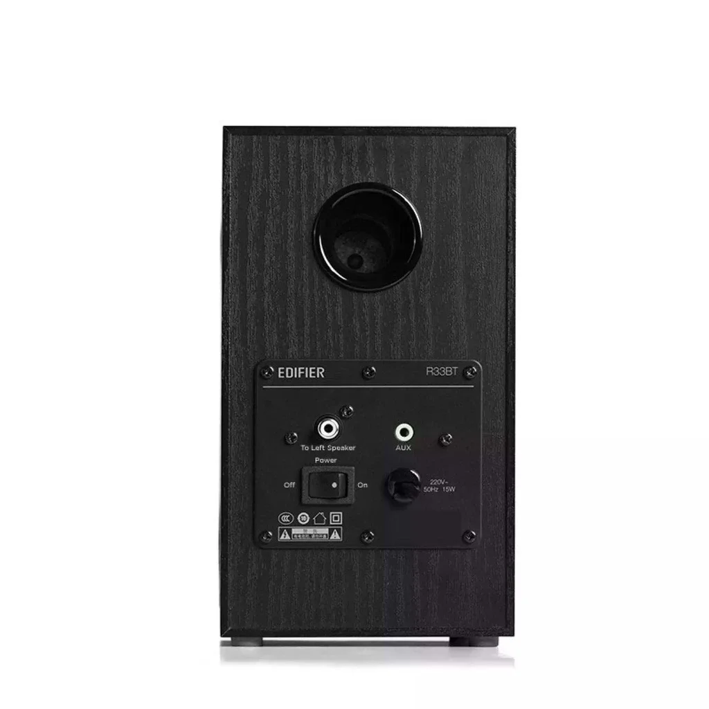 Edifier R33BT Bluetooth V5.0 Connectivity Classic Wooden Design 3.5 ...