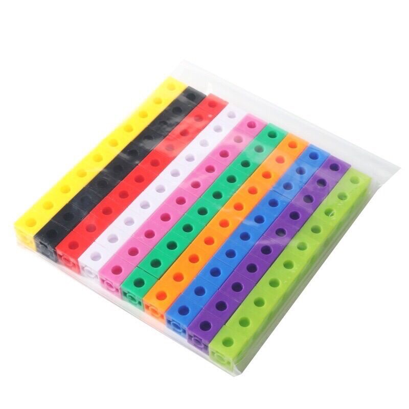 MommyHub Manila Plastic Math Counters Mathematical cubes | Lazada PH