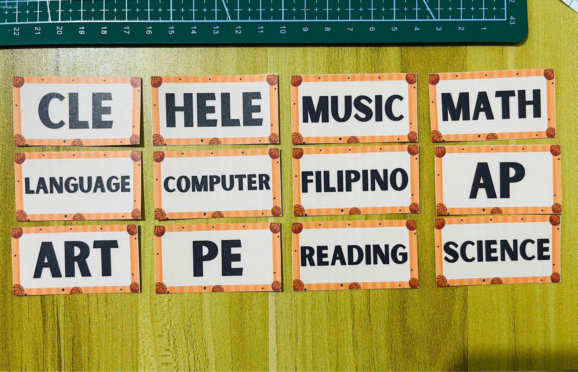 Subject Label Sticker | Lazada PH