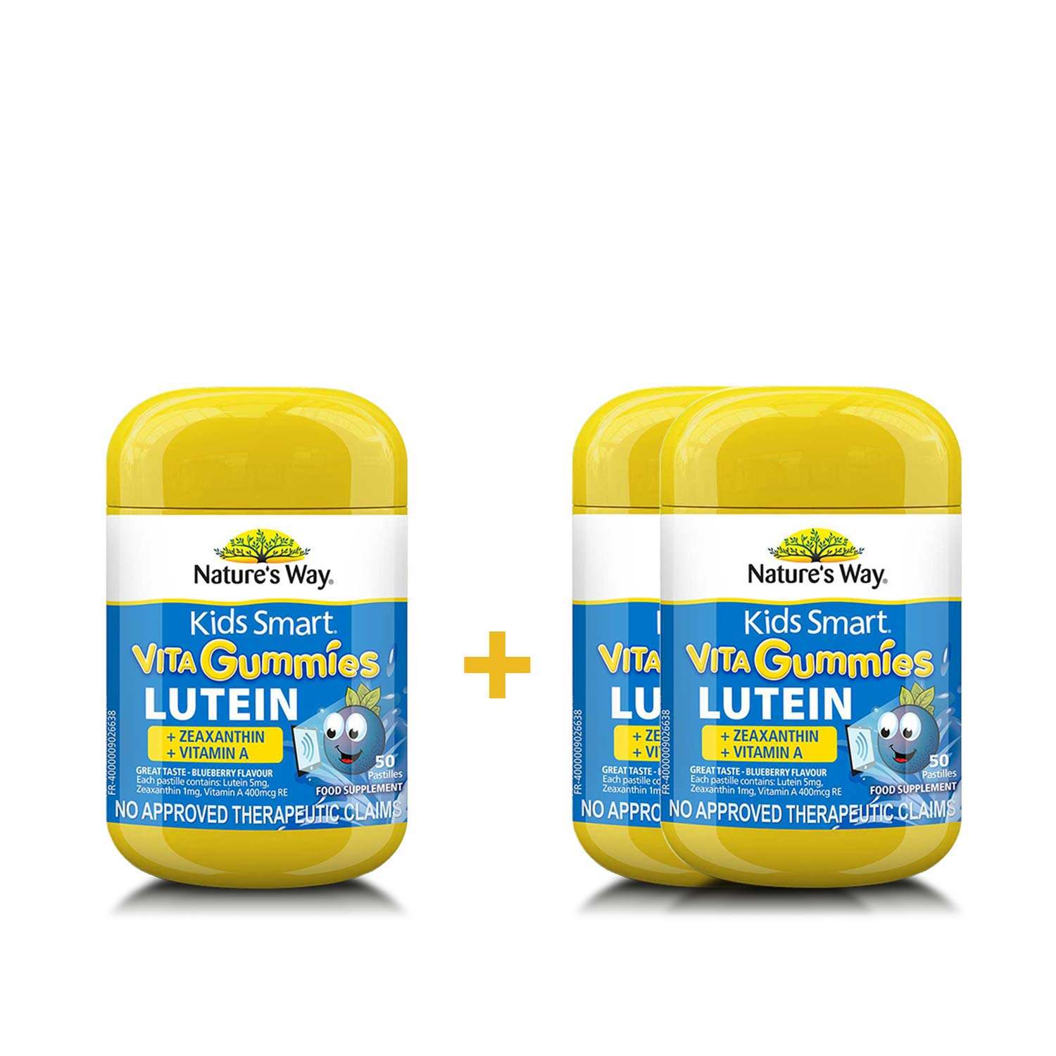 Nature's Way Kids Smart Lutein, Zeaxanthin, Vitamin A Vitagummies 50s ...